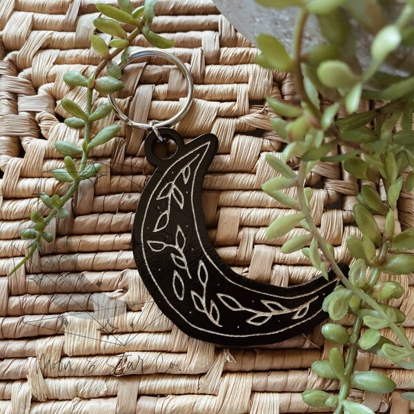 Witch Keychain - Etsy