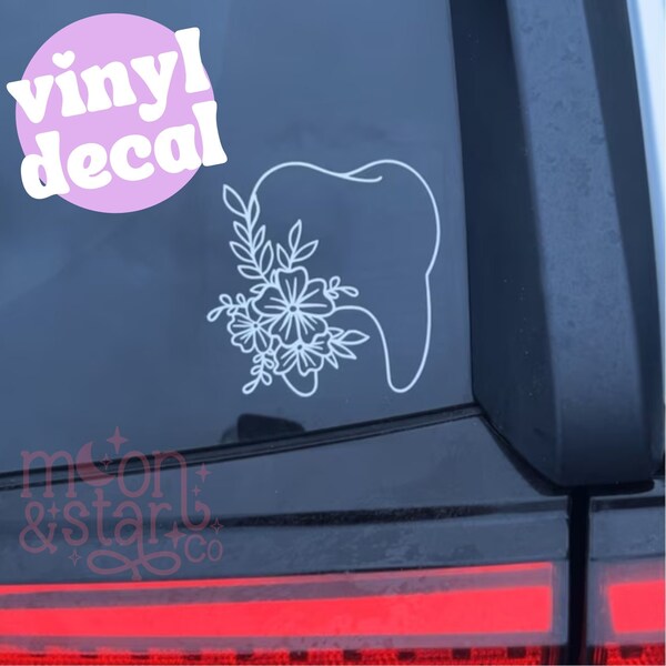 Tooth Decal - Etsy