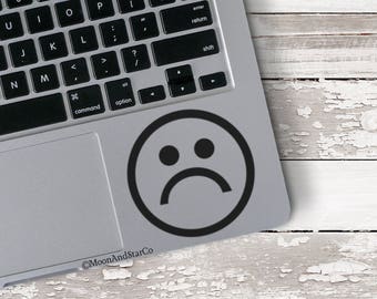 Sad Face Stickers | Etsy