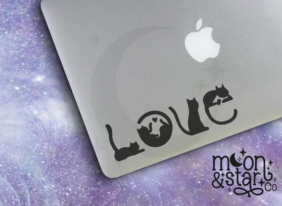 Love Cats Cat Decal Cat Sticker Cat Stickers Cat Lover - Etsy