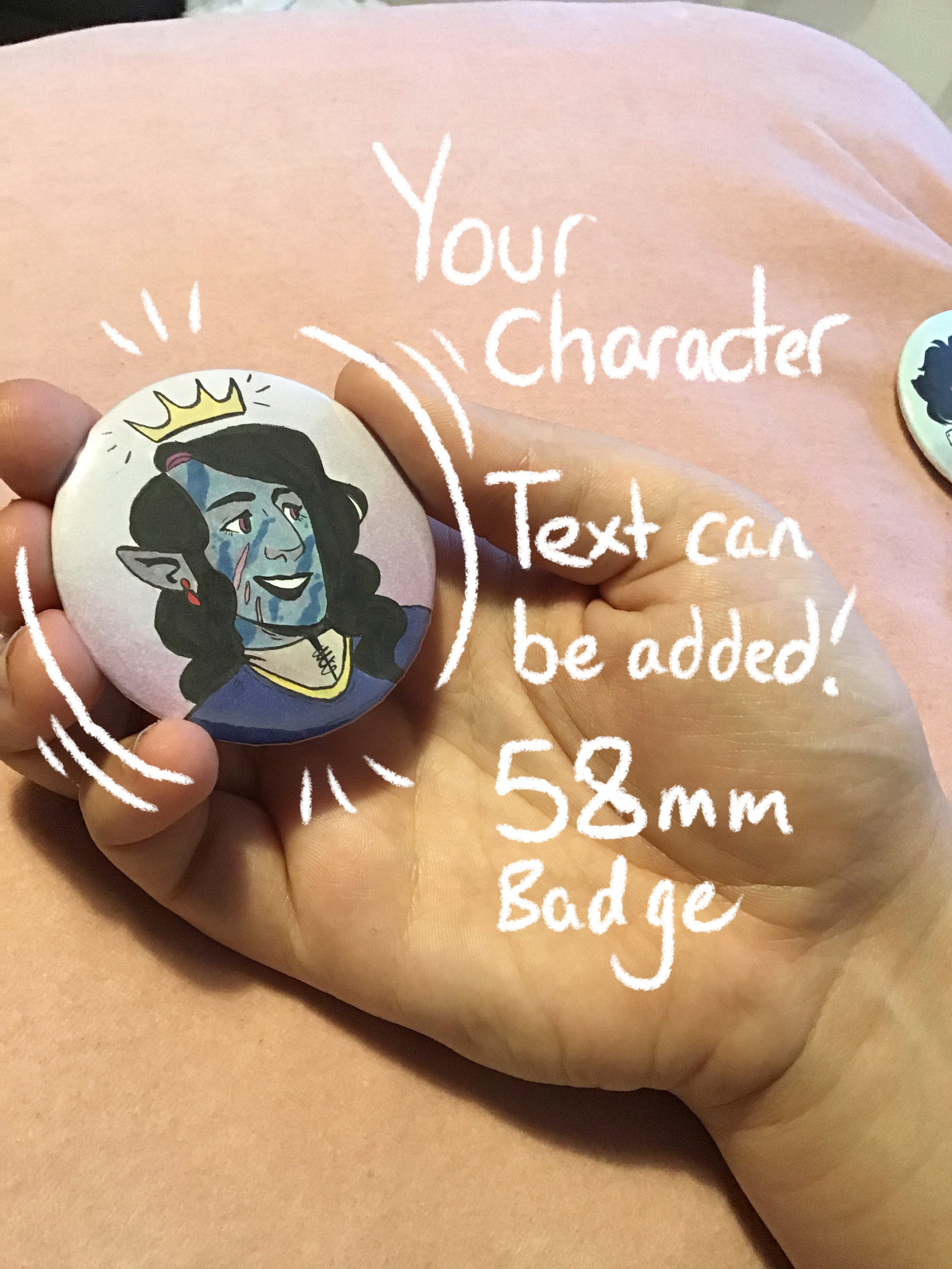 Custom D&D Character Badges 58mm - Etsy Canada