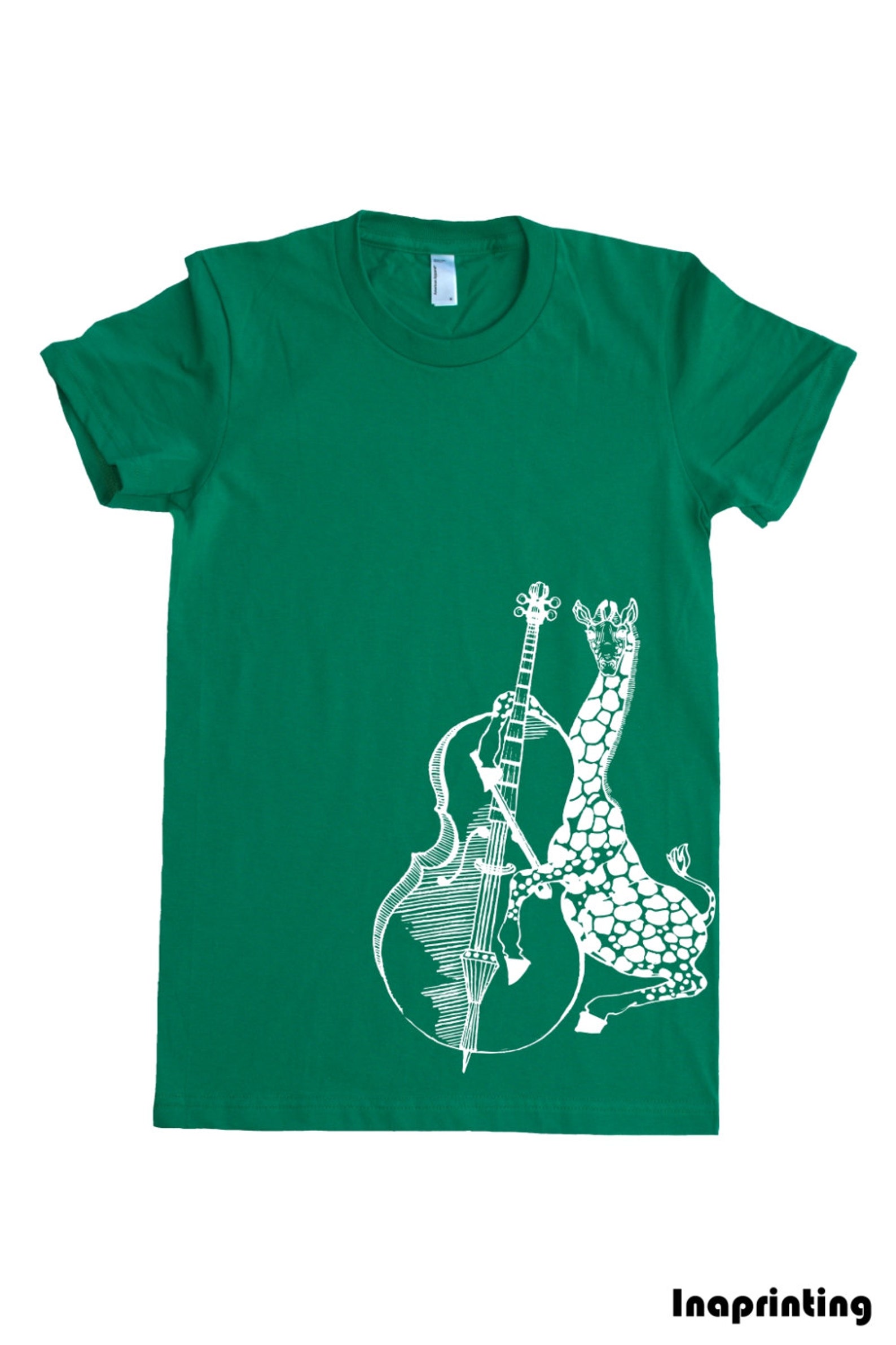 Giraffe Playing Cello Women's T-shirt Gift for Her - Etsy