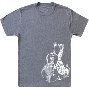 Giraffe Playing Cello Men T-shirt Gift for Him Giraffe Shirt Husband ...