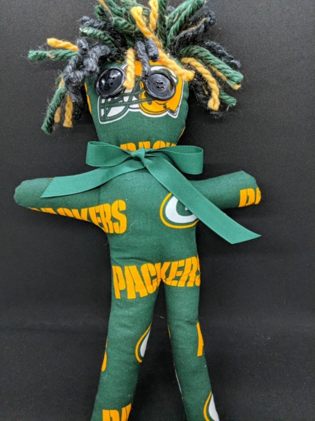 Green Bay Packers Football Dammit Doll, Game Day, Birthday Gift, Great ...