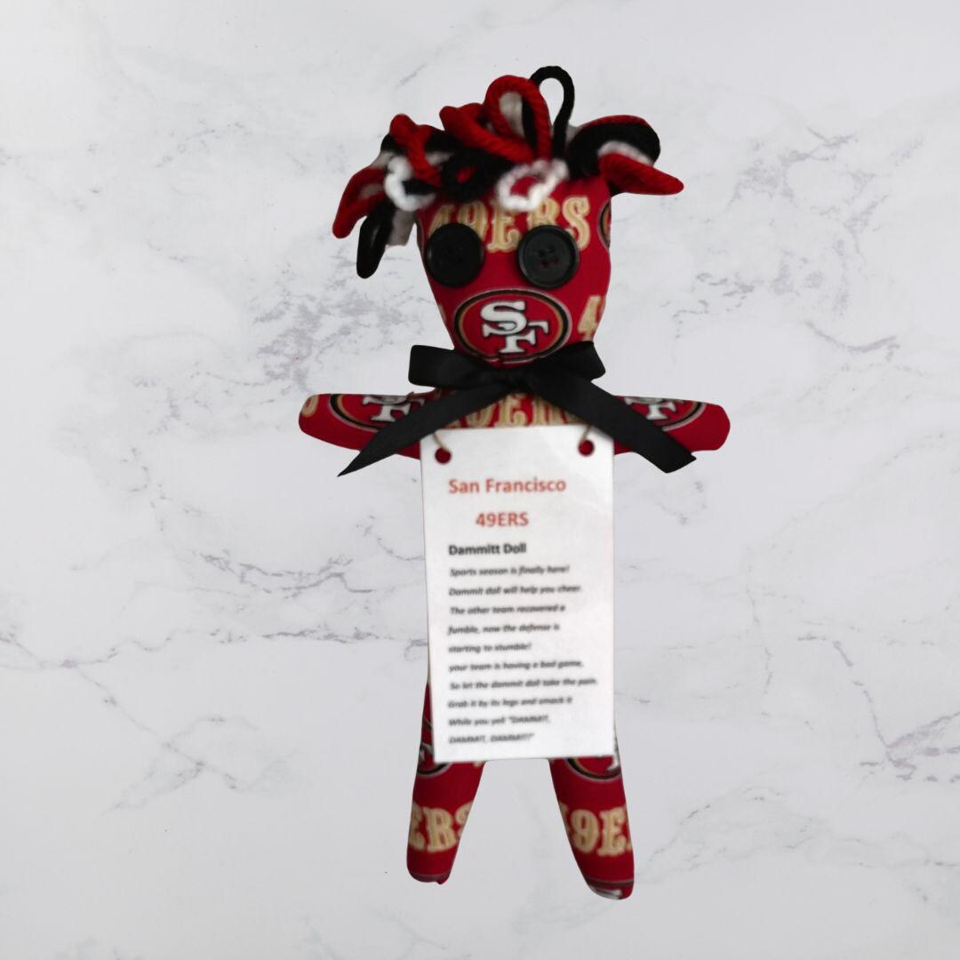 Handmade San Francisco 49ers Dammit Doll With Football Poem - Etsy