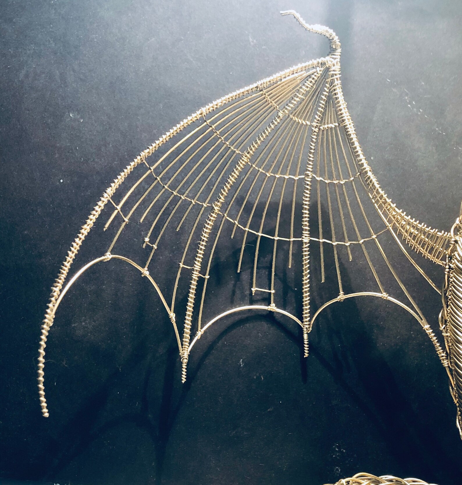 Wire Dragon and Baby Dragon Handmade | Etsy