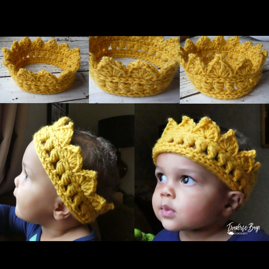 Crocheted Queen Crown - Etsy