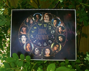 Zodiac calendar | Etsy