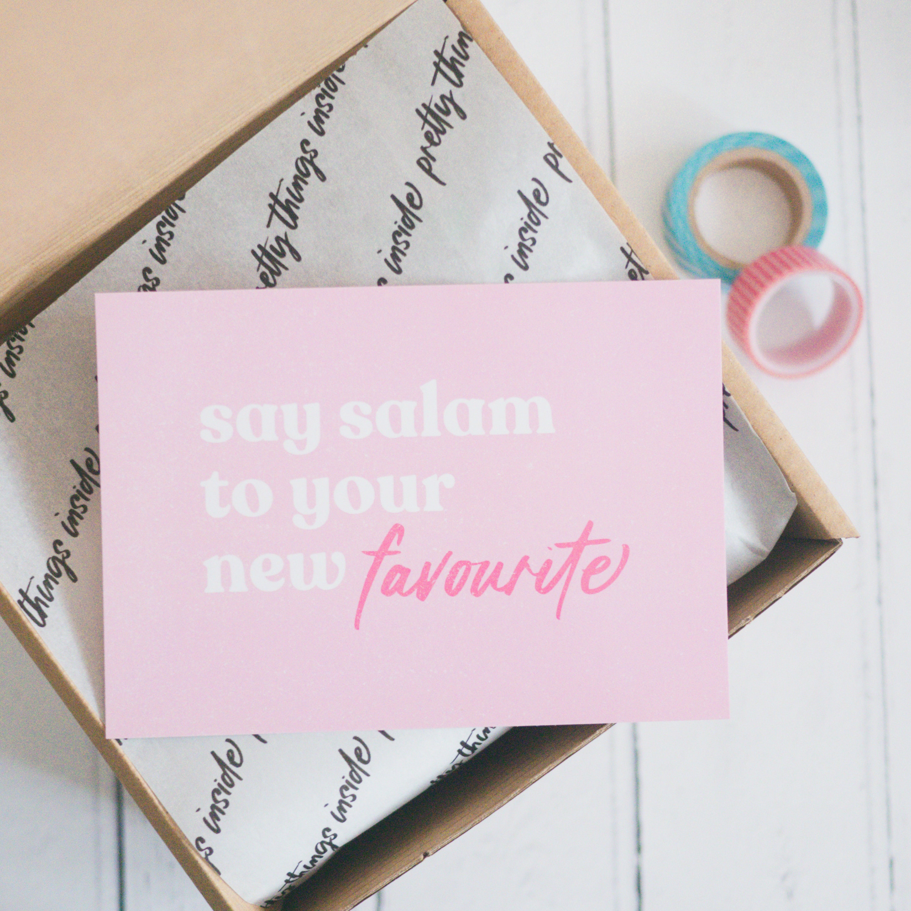 Salam Handsome, Salam Beautiful Mug Gift Set, Personalised Nikkah Gift ...