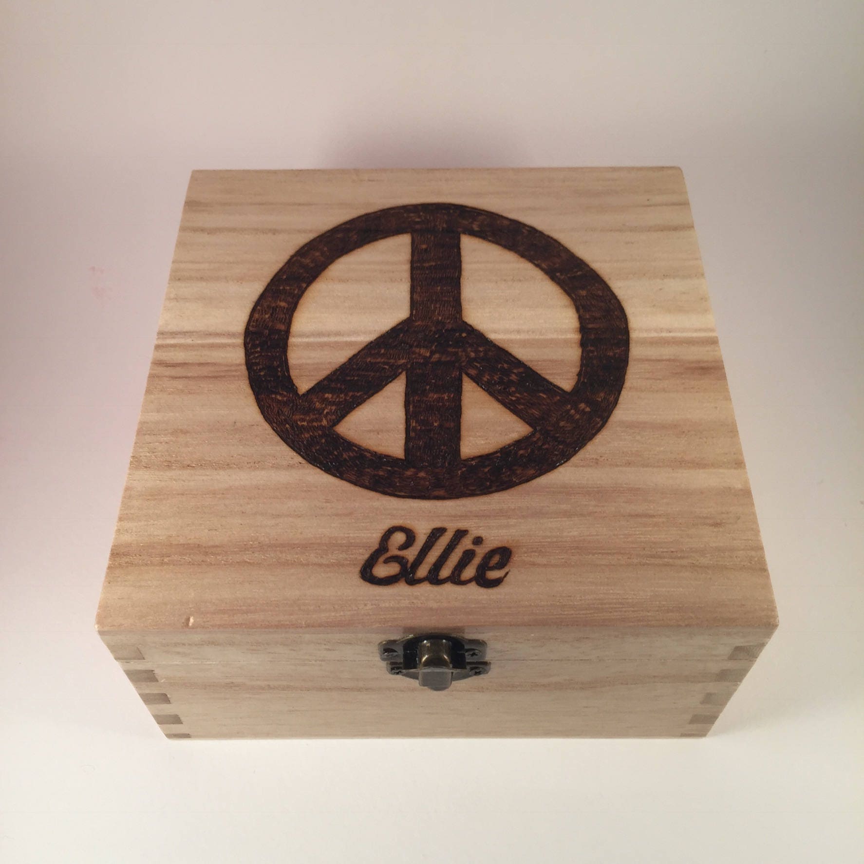Peace Image Keepsake Box - Etsy UK