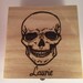 Personalised Skull Keepsake Wooden Box - Etsy