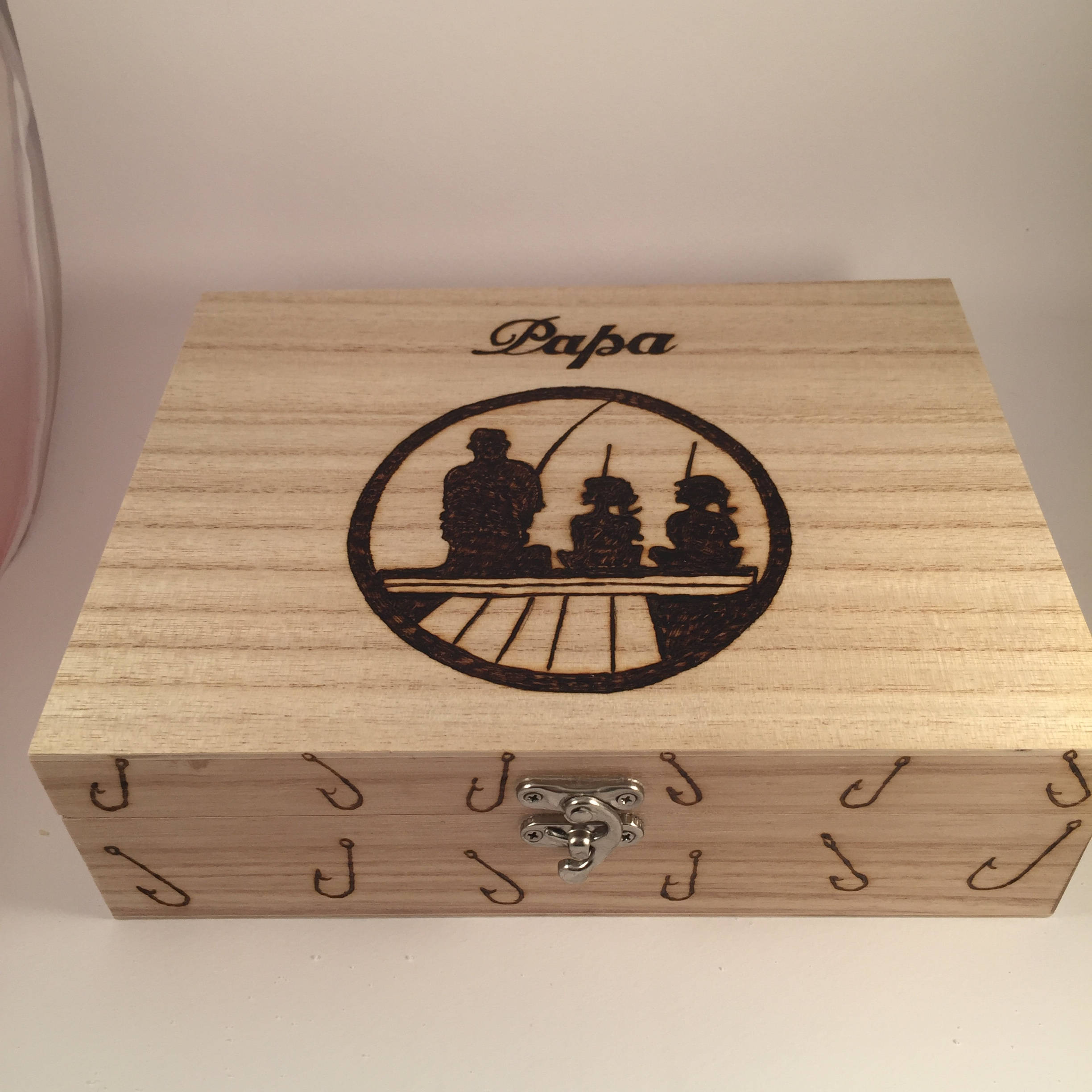 Six Compartment Fishing Tackle box | Etsy