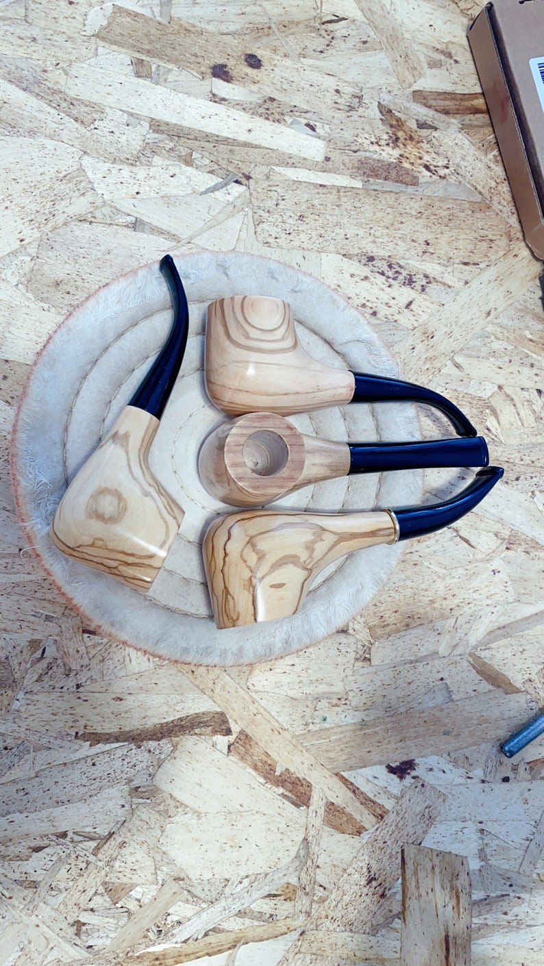 Smoking Pipe oliver Wood Tobacco Pipe Gift Special Hand-crafted Unique ...