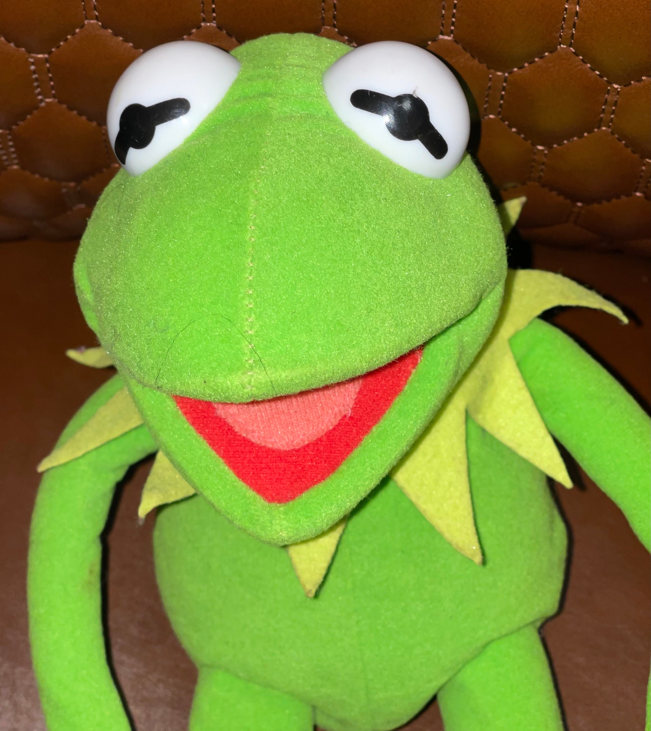 Vintage Kermit the Frog Jim Henson Muppet Plush - Etsy