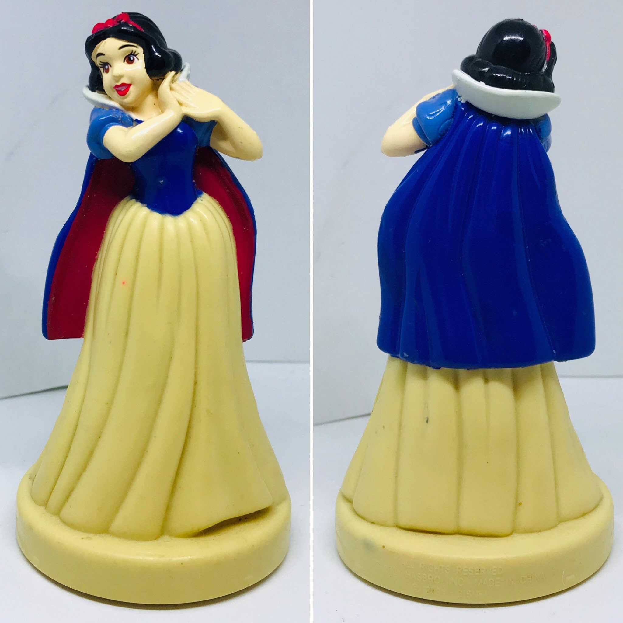 Vintage Walt Disney Princess Figurine Stamper, Ariel, Belle, Snow White ...