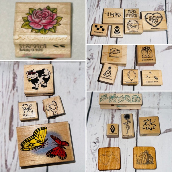 Vintage Rubber Stamp - Etsy