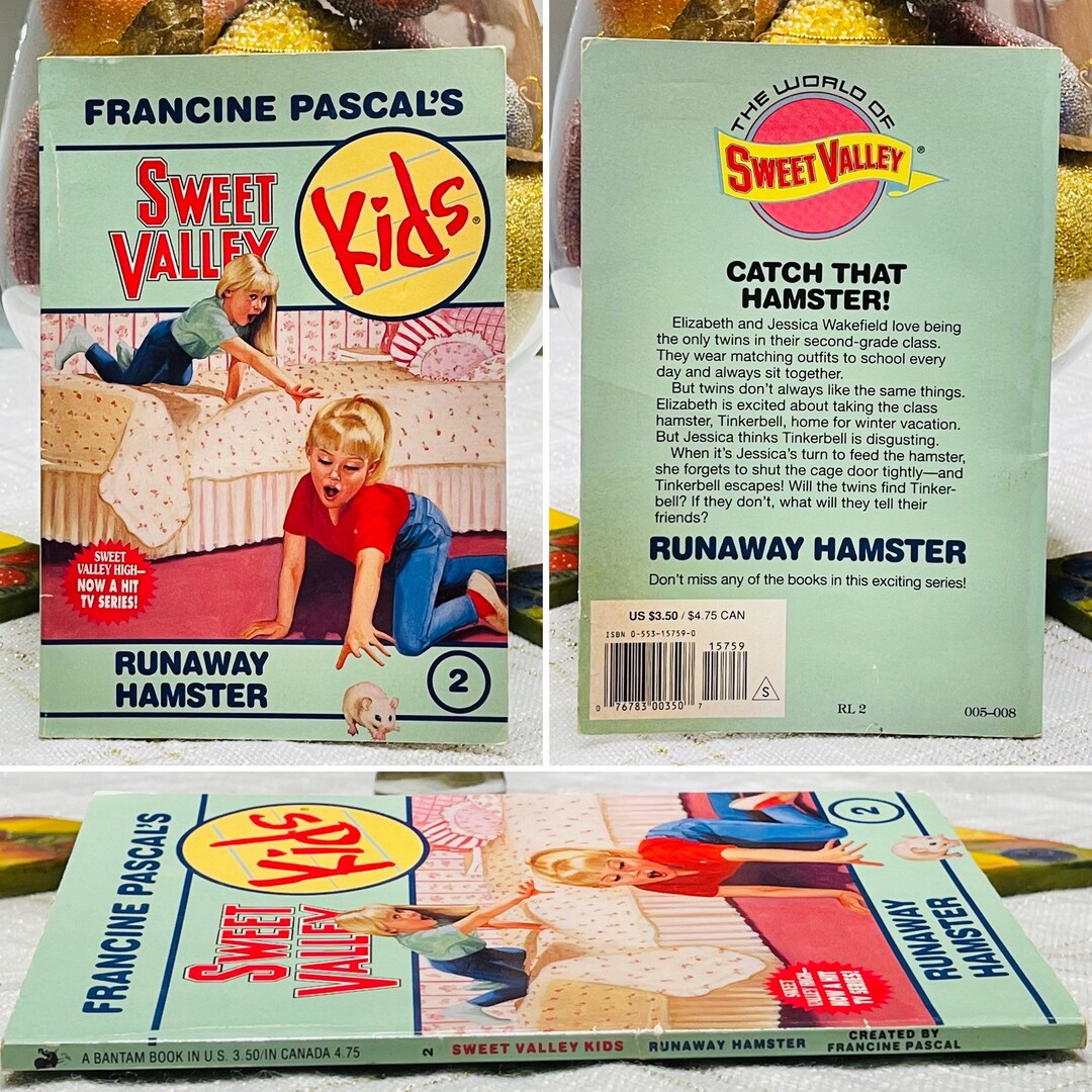 Runaway Hamster by Francine Pascals Sweet Valley Kids 1989 Bantam Books ...