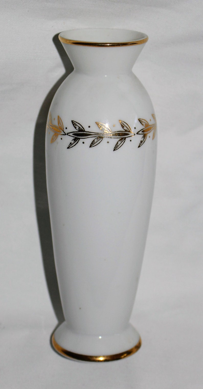 Vintage Lefton China Vase 50th Anniversary 4655 - Etsy