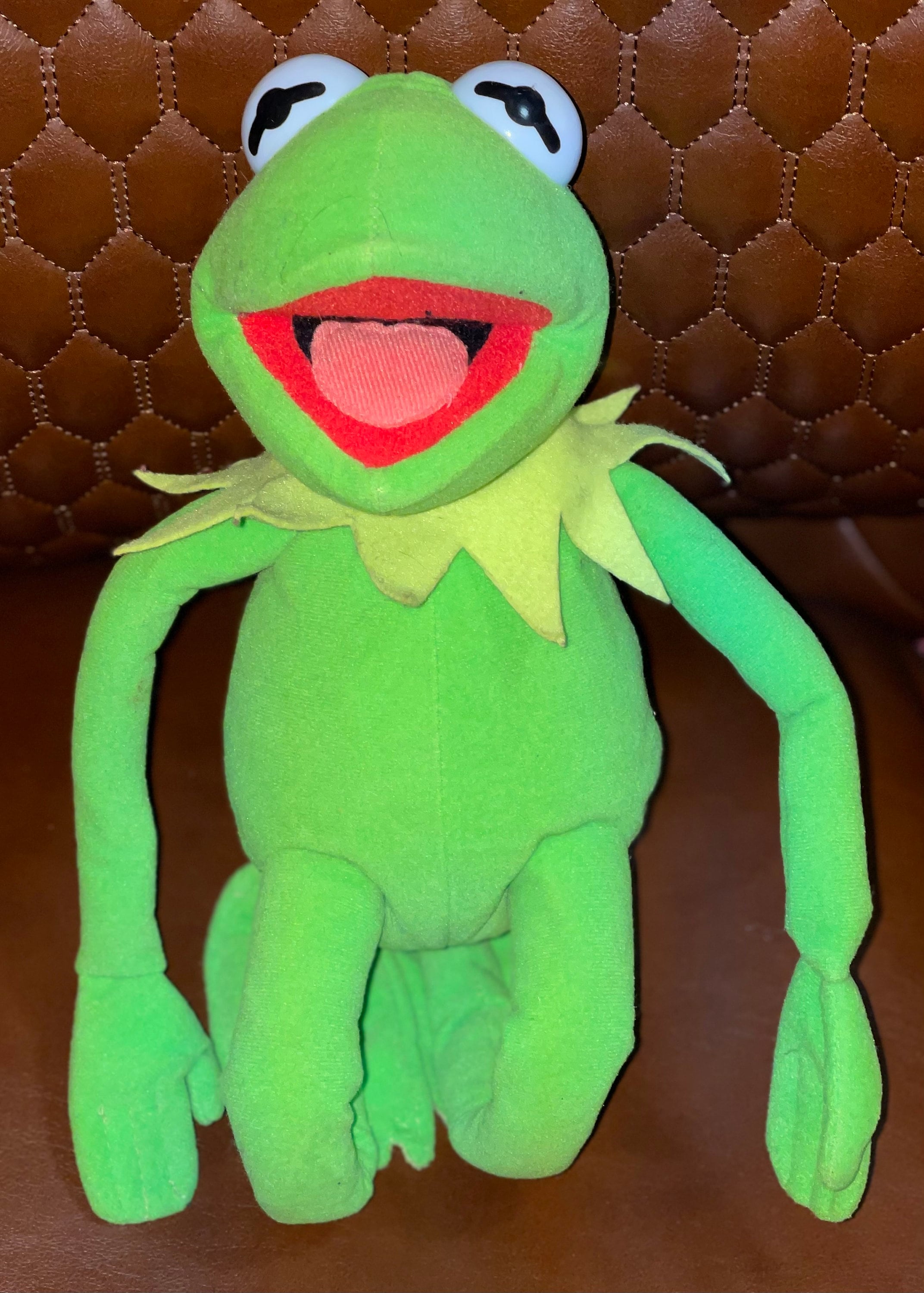Vintage Kermit the Frog Jim Henson Muppet Plush - Etsy
