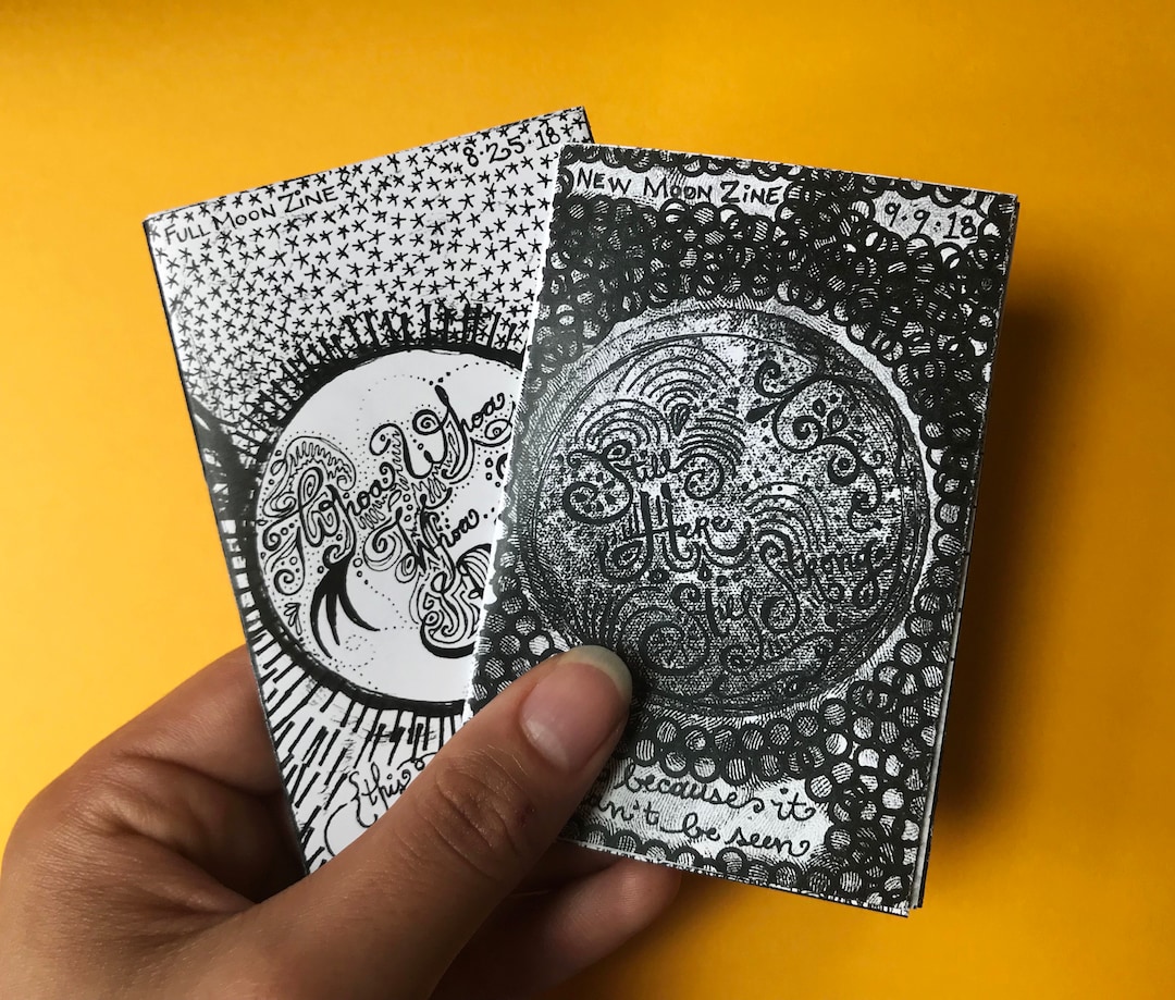 Mini New Moon Zine - Etsy