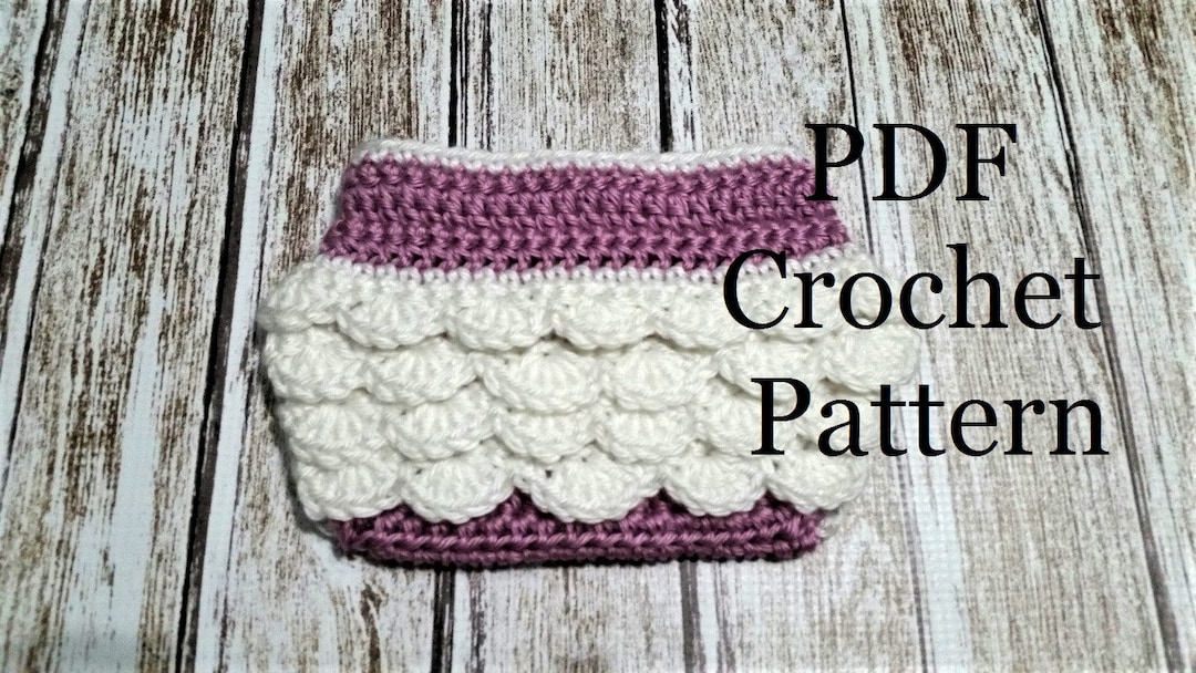 Crochet Pattern, Ruffle Diaper Cover Pattern, Tutorial for Crochet ...