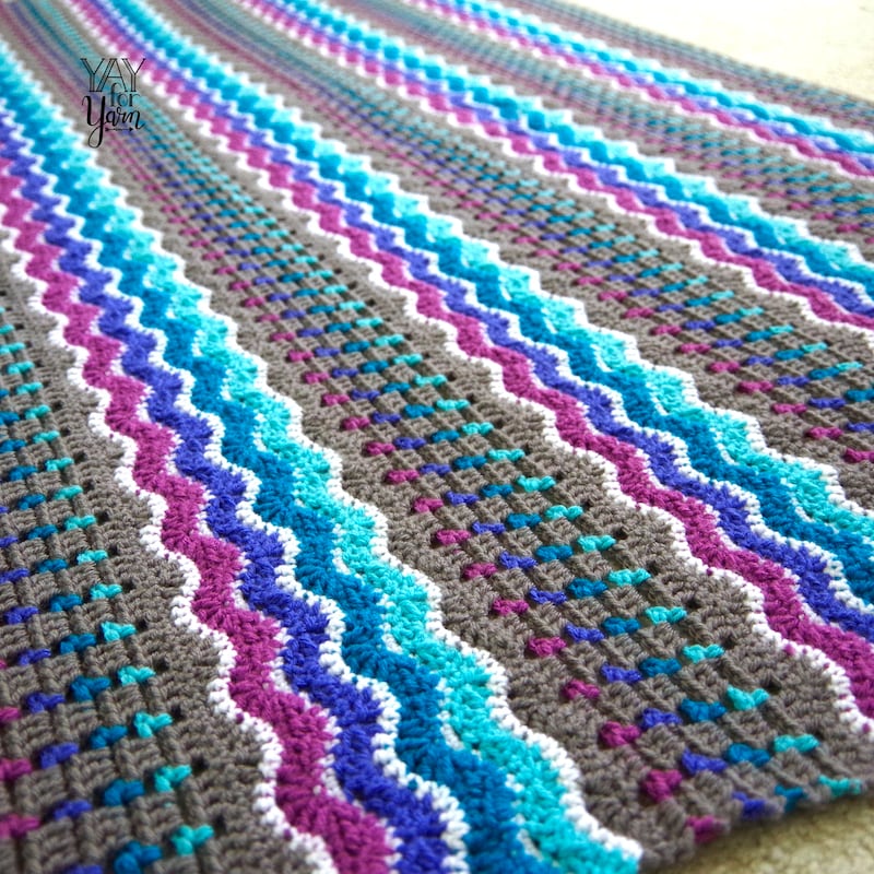 Crochet Pattern Blanket - Etsy