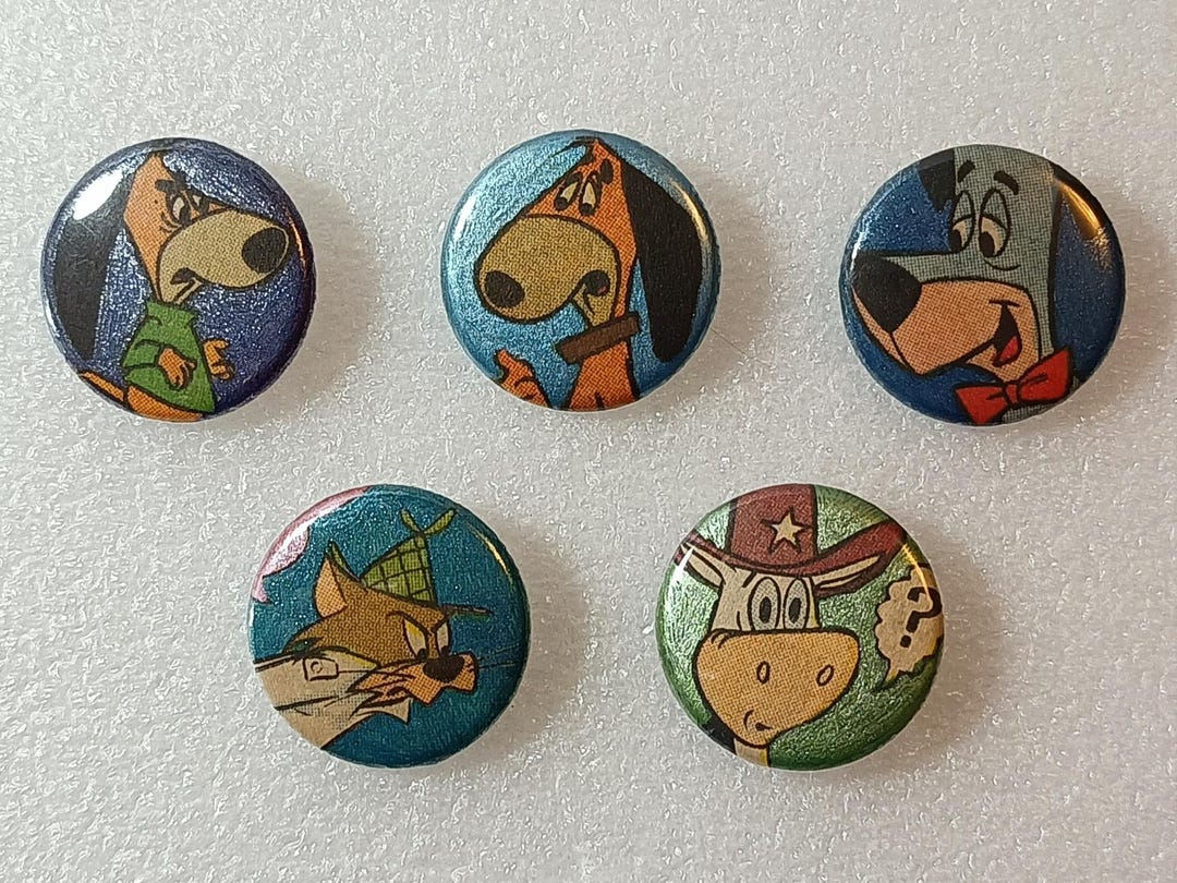 Hanna Barbera Comic Book Pinback Buttons 1.25 - Etsy