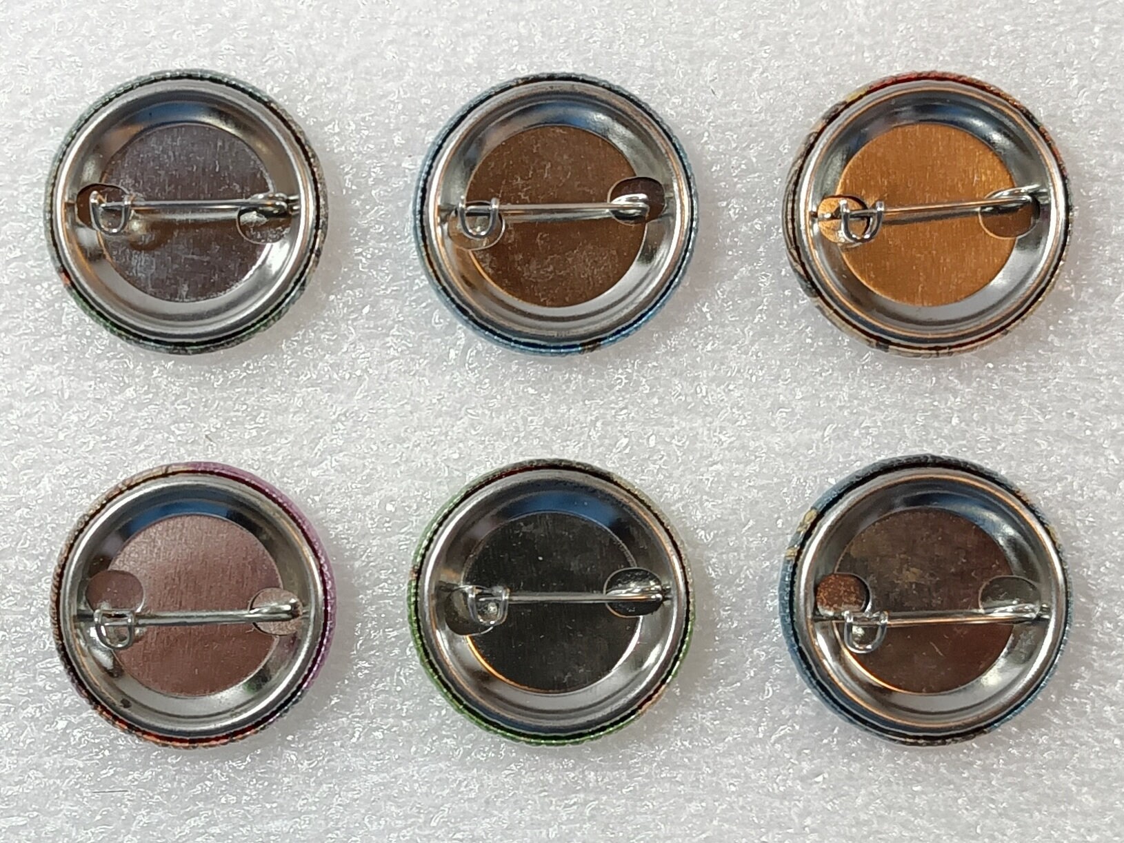 DC Superhero Comic Book Buttons 1.25 Metallic Background Pins - Etsy