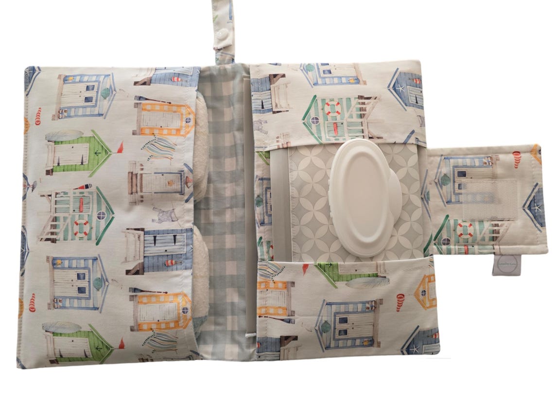 Beach Shack Nappy Wallet - Nappy Bag - Nappy Clutch - Nappy Wallet ...