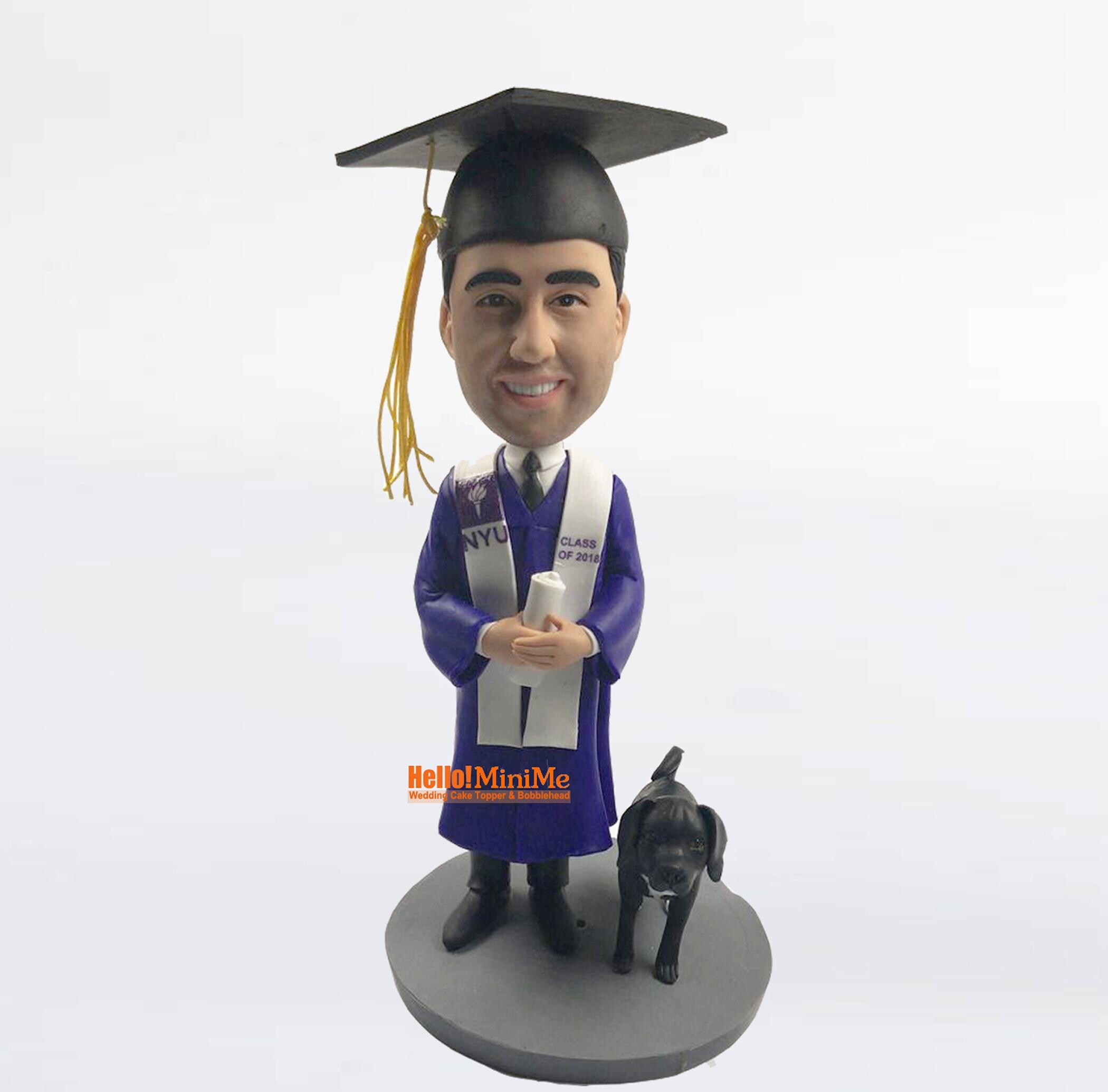 Custom Graduation Bobblehead: Unique Graduate Gift - Etsy