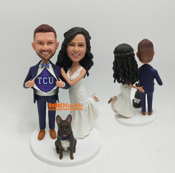 Cake Toppers for Wedding Bobble Head Custom Cake Topper | Etsy