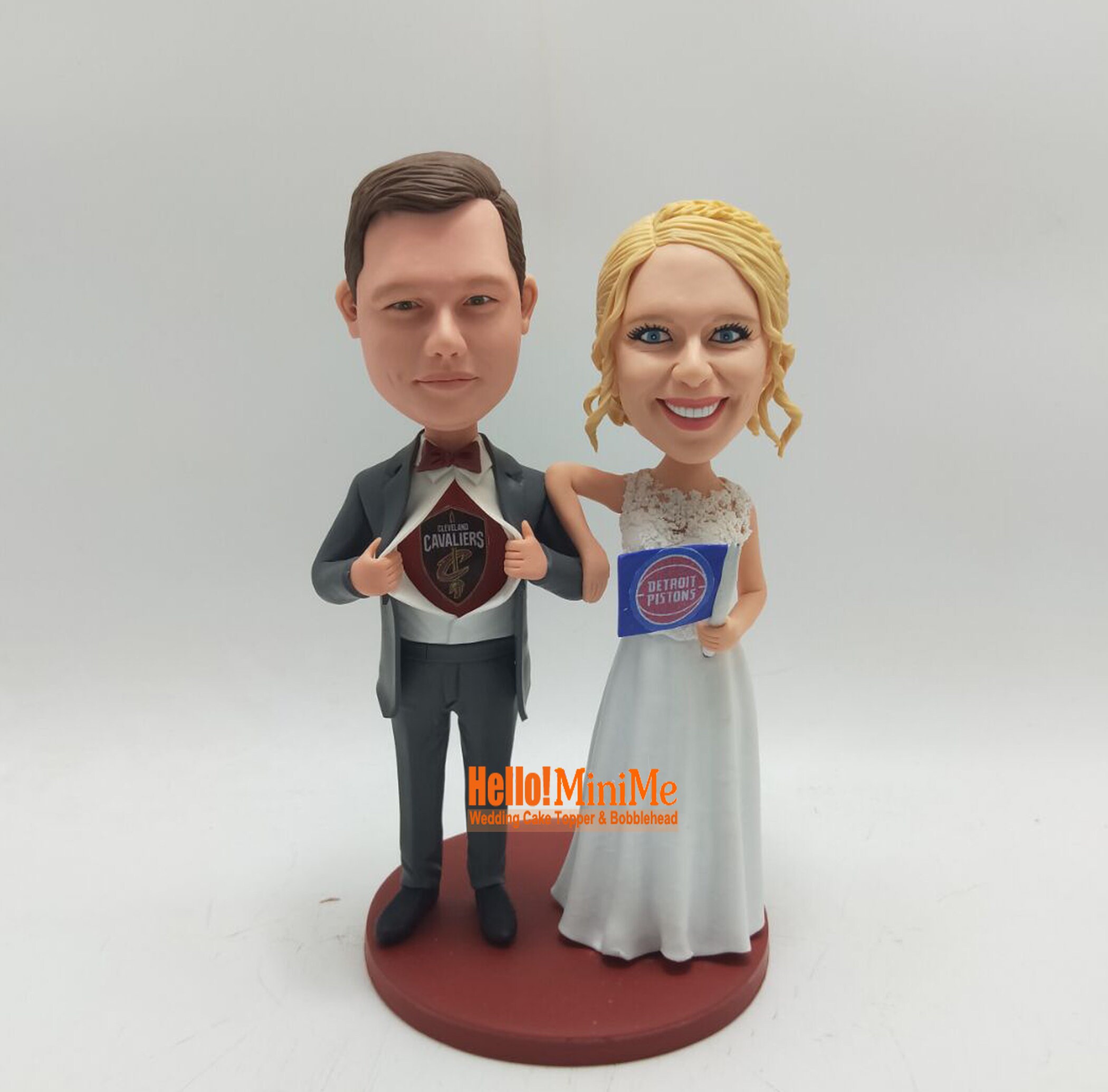 Wedding Cake Topper Custom Bobble Head Custom Cake Toppers for | Etsy