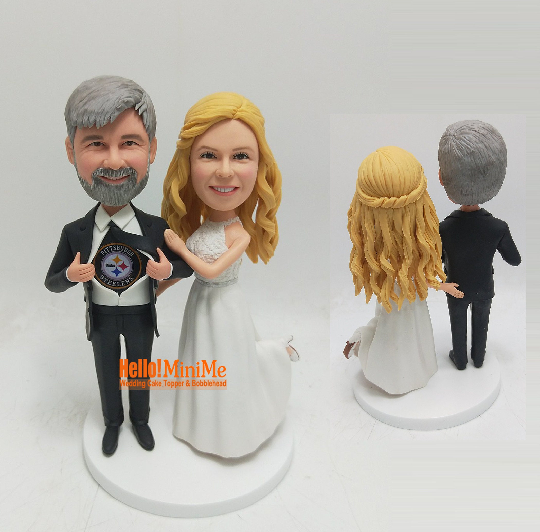 Cake Toppers for Wedding Bobble Head Custom Cake Topper | Etsy