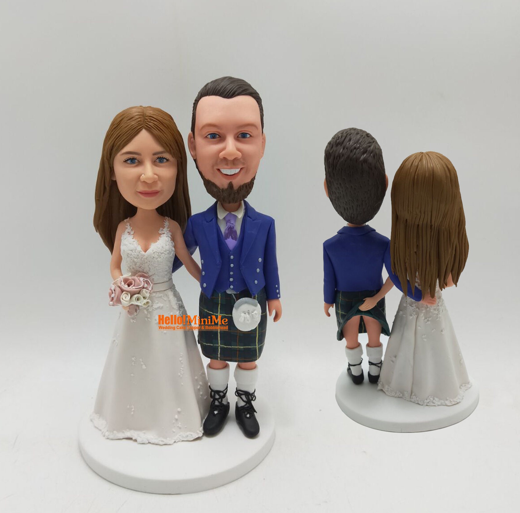 Custom cake topper Wedding Cake Topper Bobblehead Custom cake | Etsy