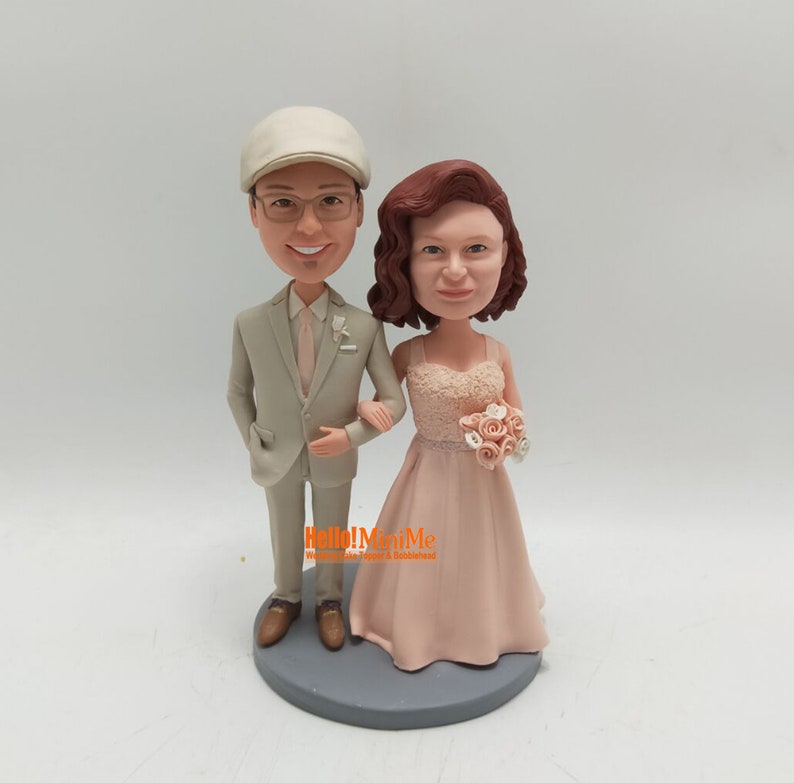 Wedding Topper Bobblehead Custom Cake Toppers for Wedding | Etsy