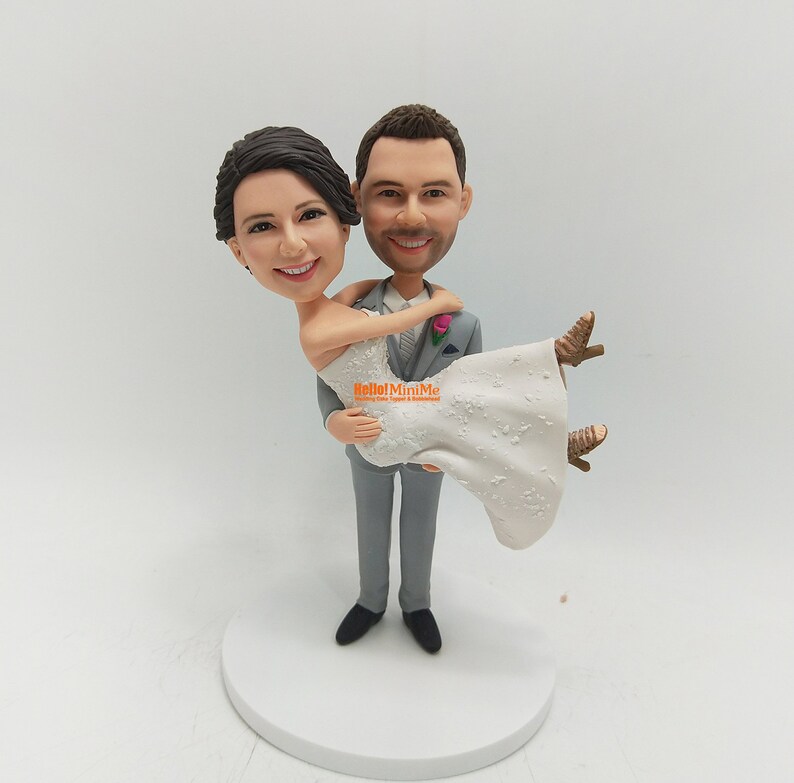 Cake Toppers for Wedding Bobble Head Wedding Topper Custom - Etsy