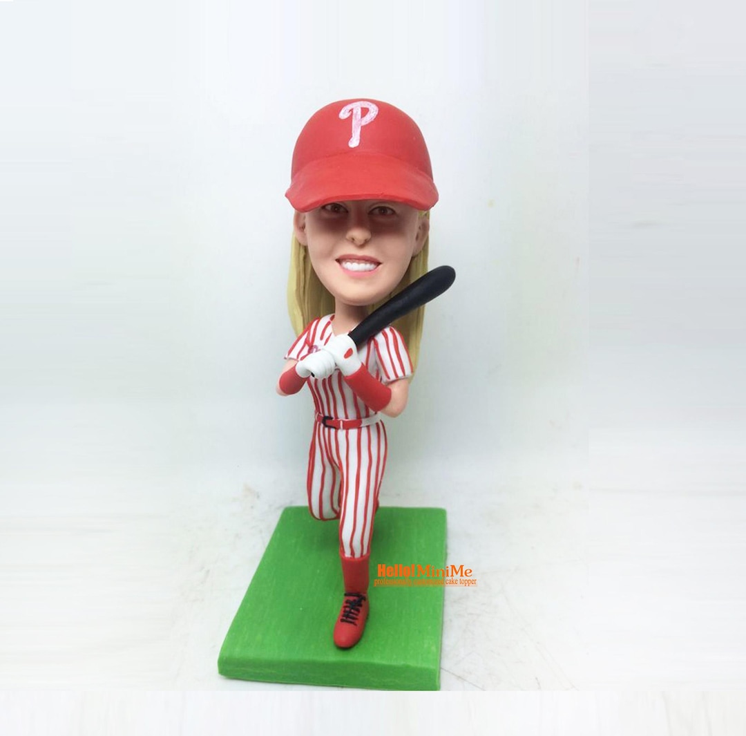 Baseball Bobblehead Batter Bobblehead Custom Bobble Head Birthday ...