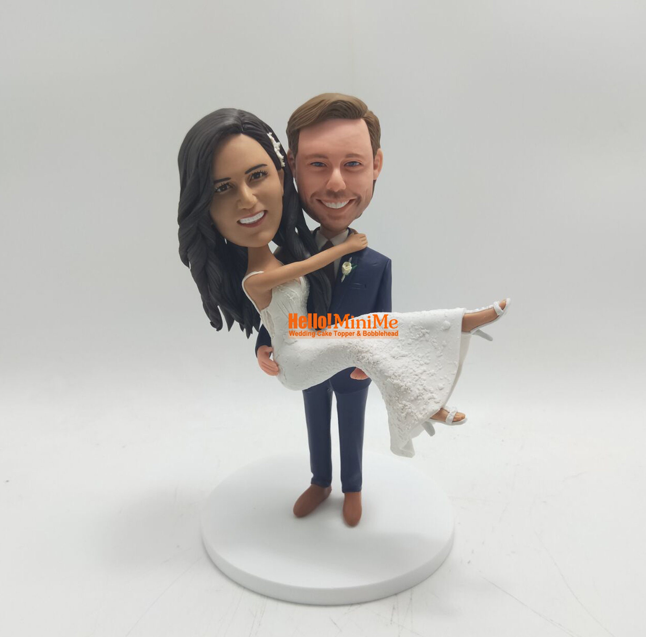 Wedding Bobblehead Wedding Cake Topper Custom Cake Topper | Etsy