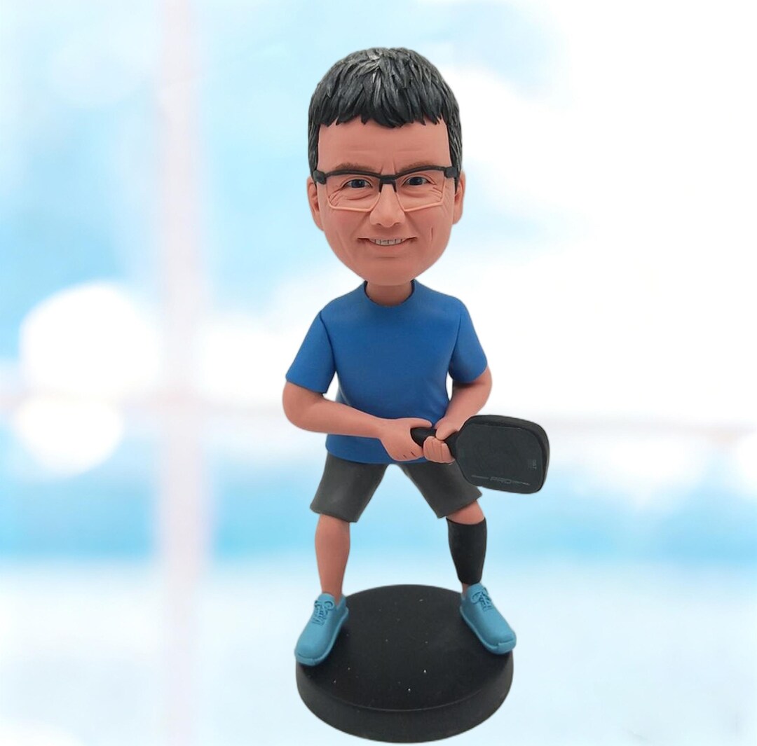 Custom Pickleball Bobblehead From Photo, Personalized Sport Player ...