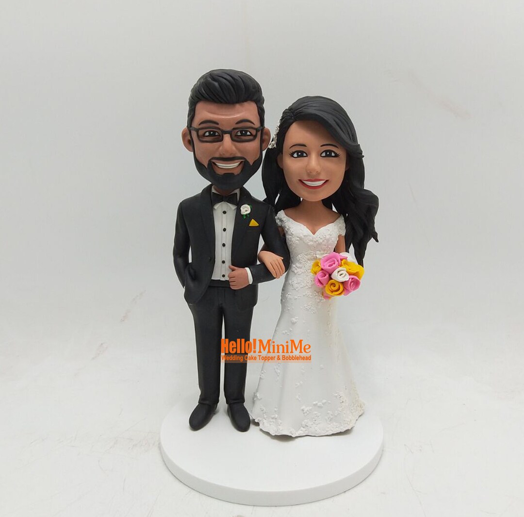 Bitmoji Wedding Cake Topper Wedding Topper Custom Cake Topper Bitmoji ...