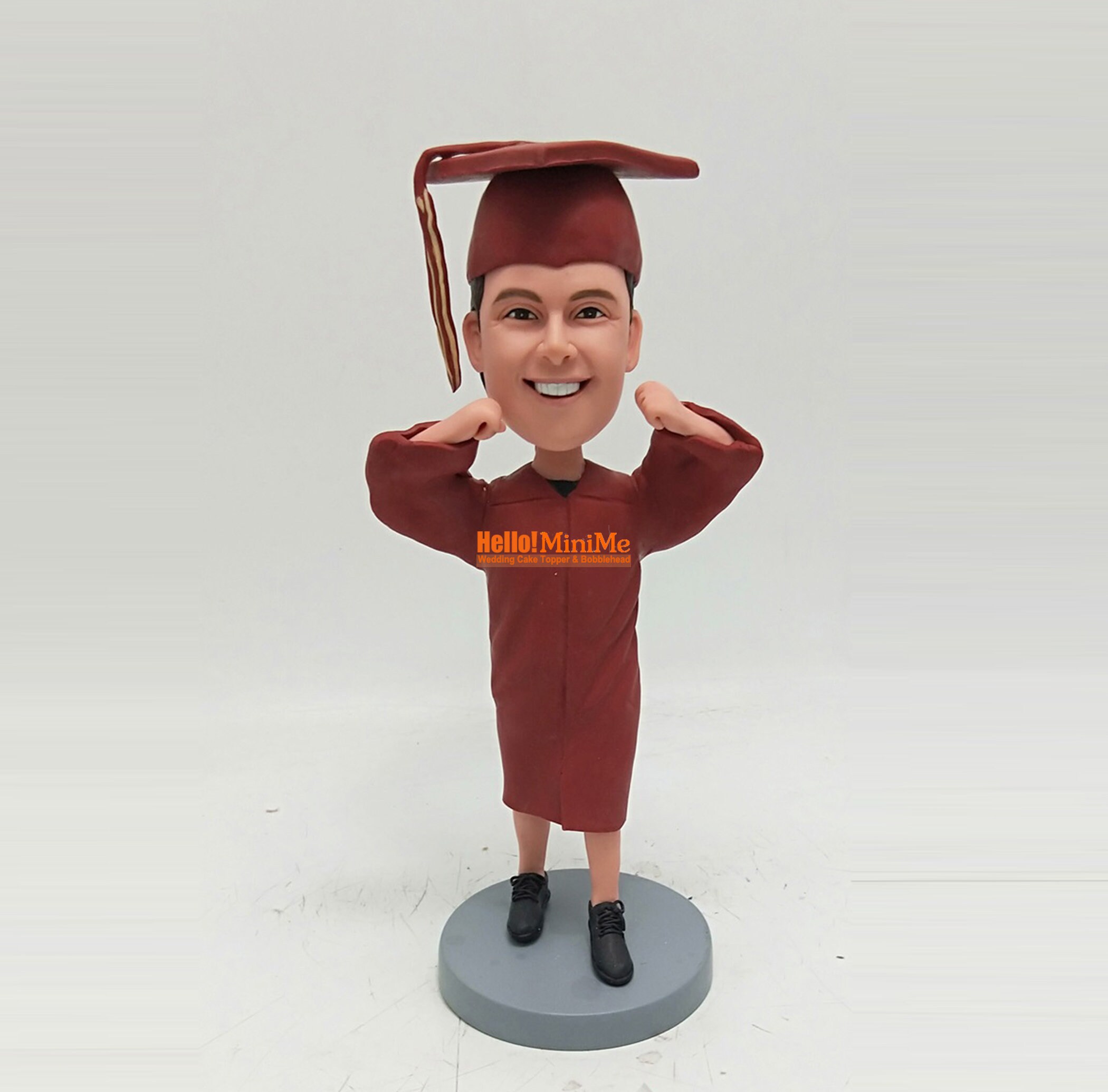 Graduate Bobble Head Birthday Bobblehead Graduation Gift - Etsy