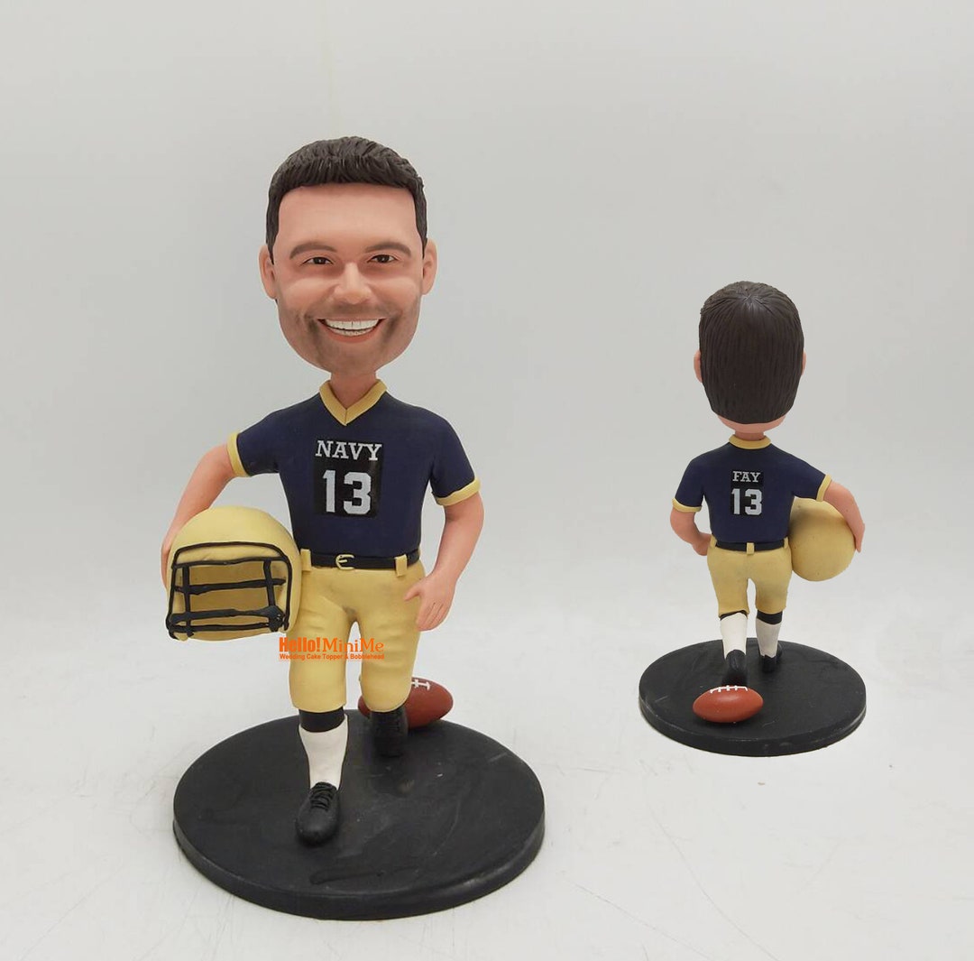 American Football Bobble Head Christmas Gift Custom Bobble Head ...