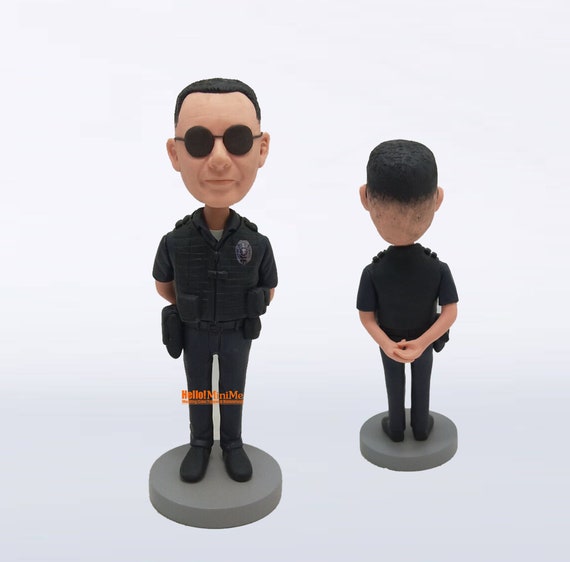 Police Bobble Head Christmas Gift Birthday Bobblehead Custom | Etsy