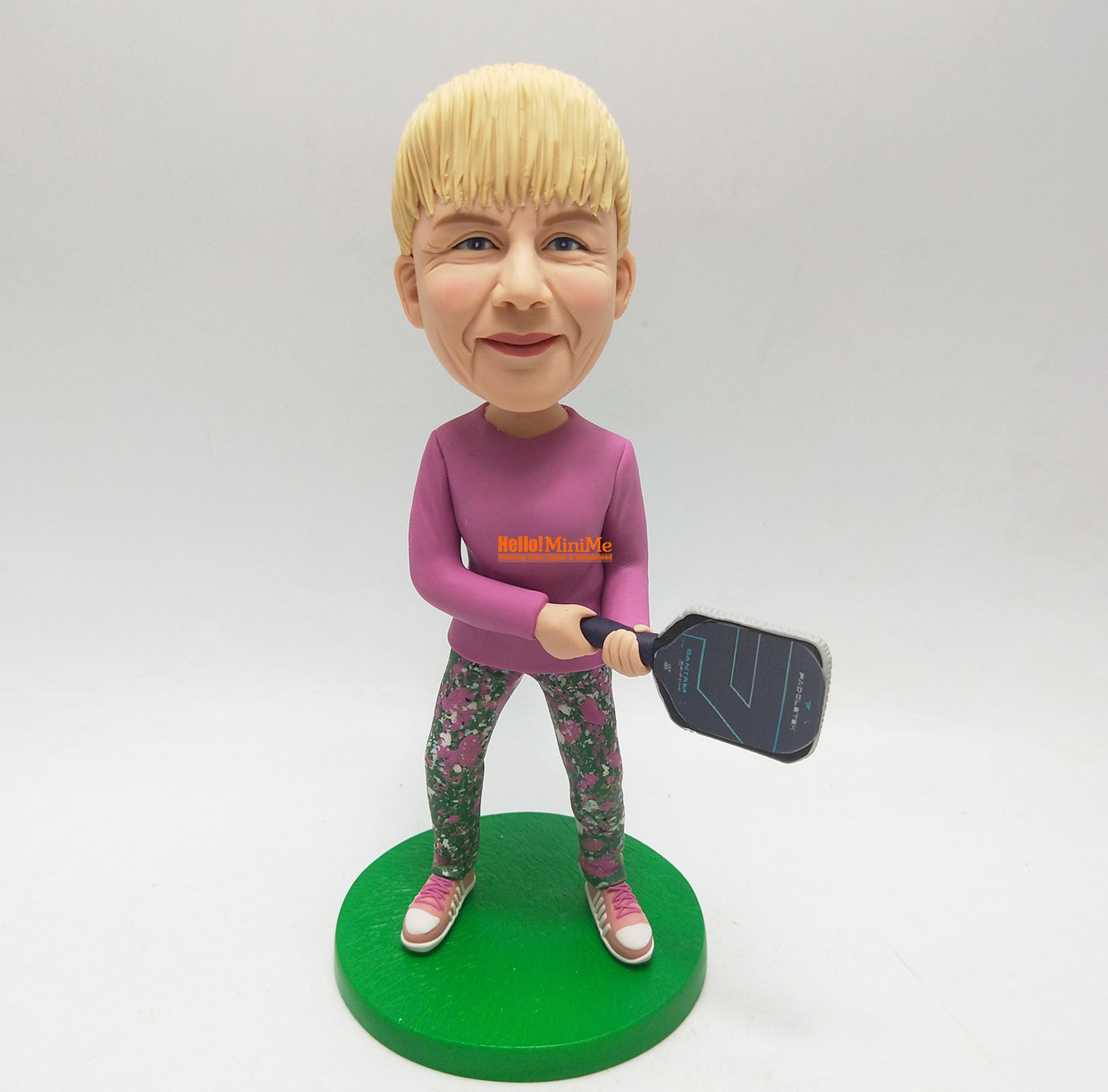 Custom Pickleball Bobblehead – Personalized Player Figurine Gift for ...