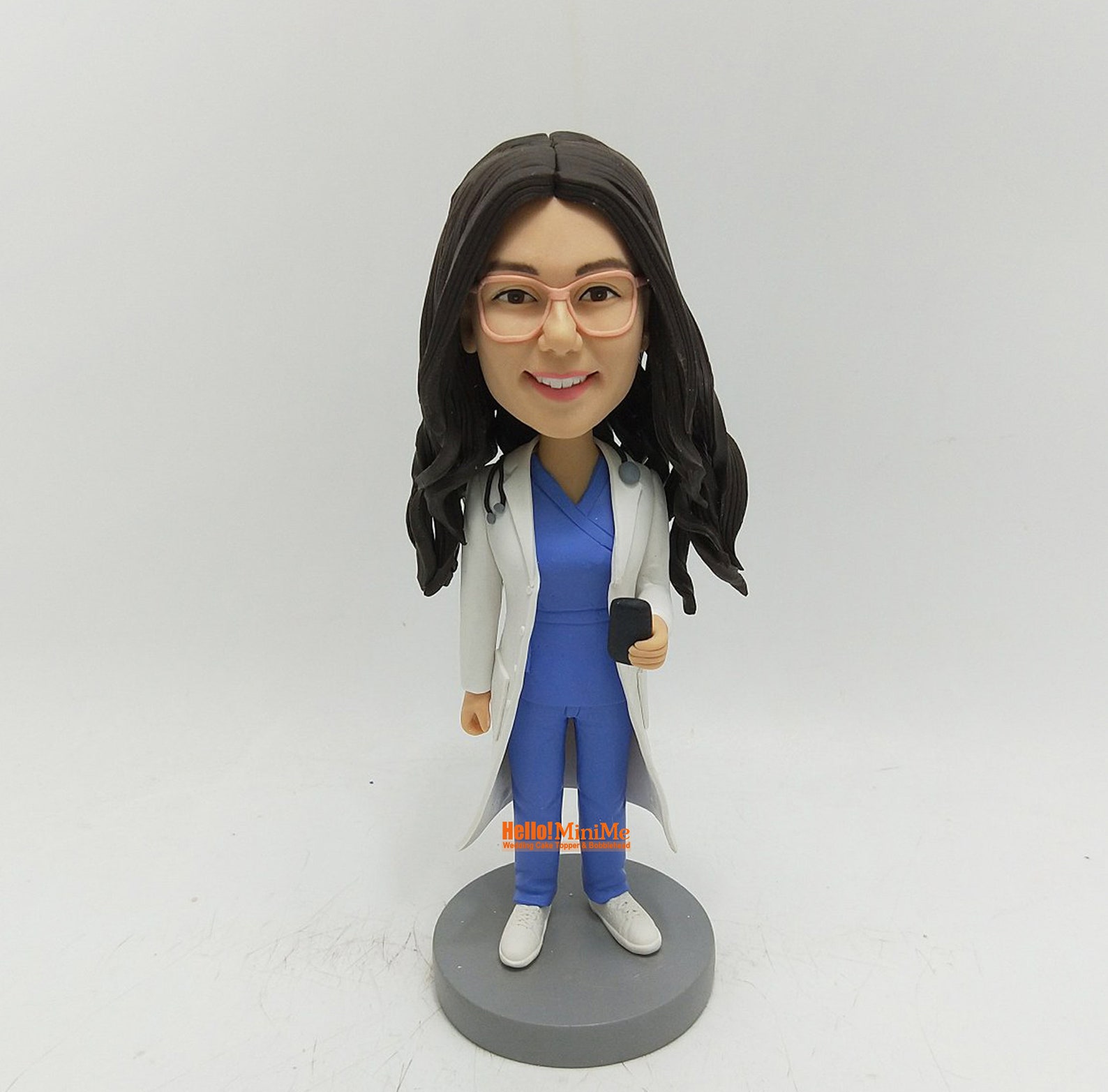 Doctor Bobble Head Custom Bobblehead Physician Bobble Head - Etsy