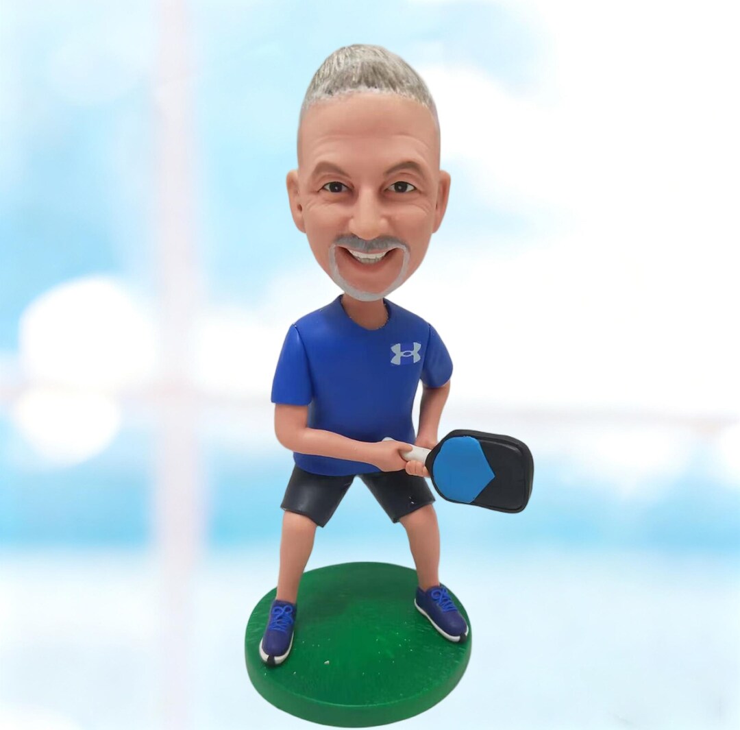 Bobblehead pickleball personnalisé : cadeau personnalisé pour joueur de ...