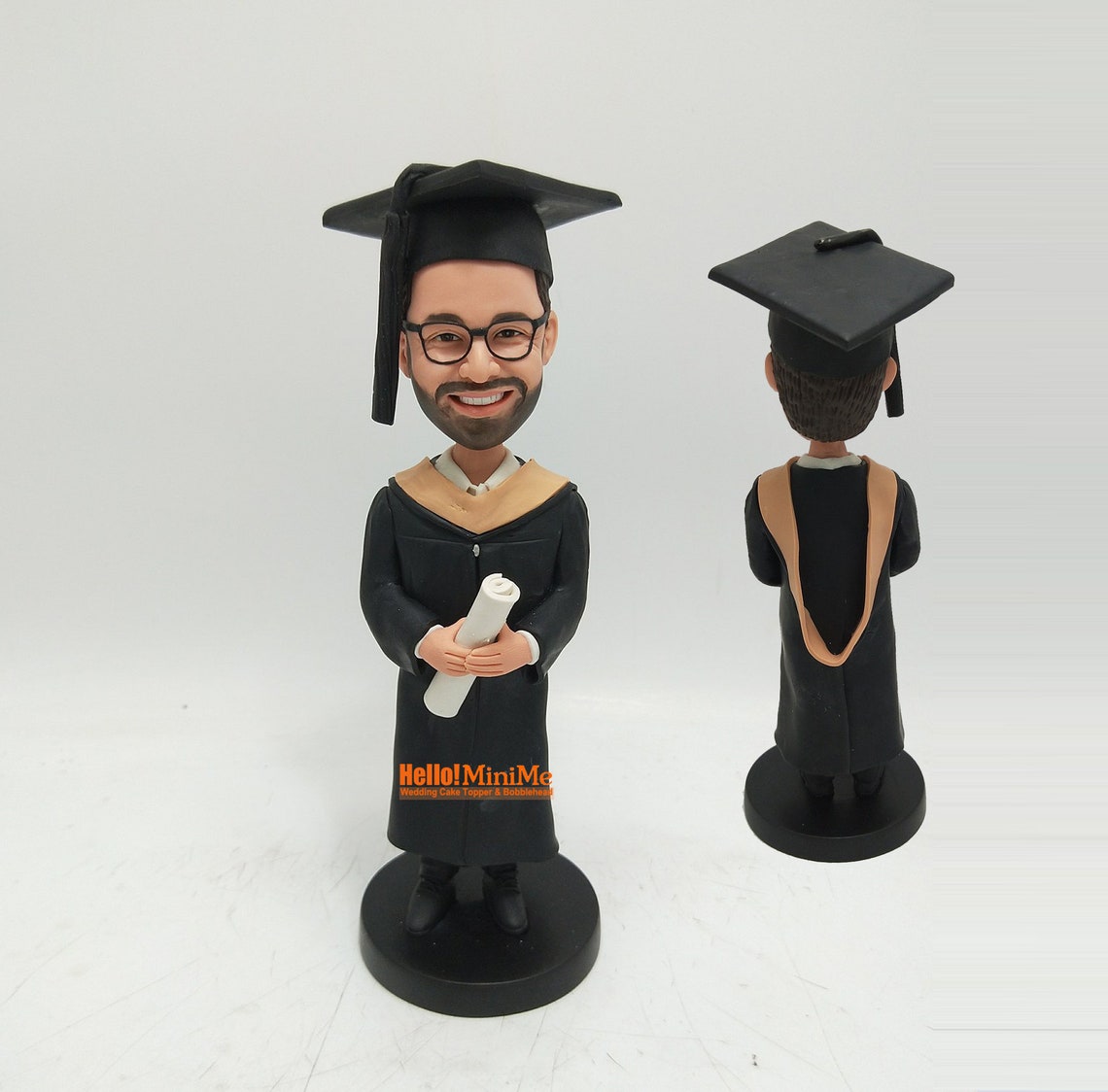 Graduate Bobble Head Graduation Gift Graduate Bobblehead - Etsy