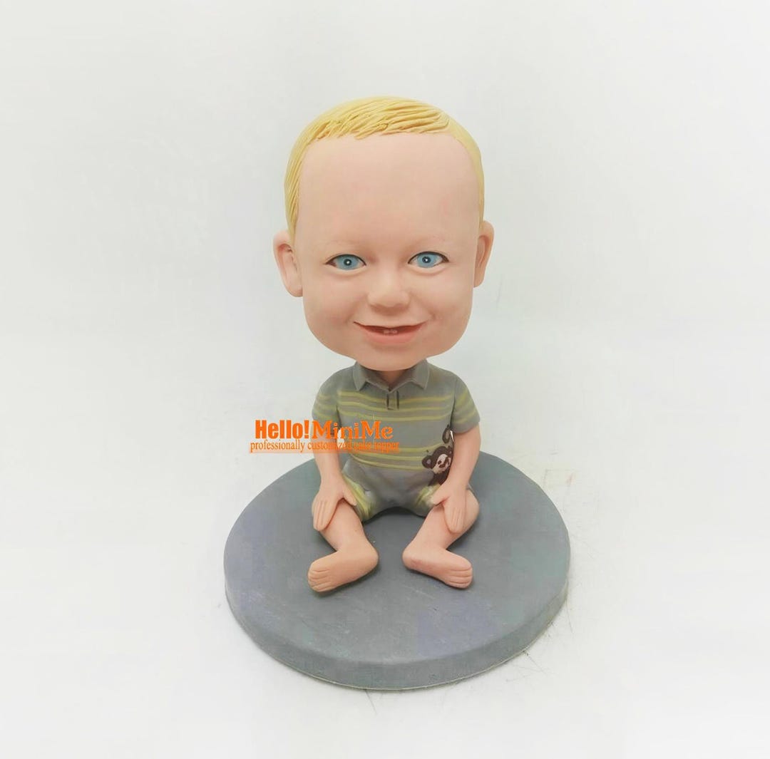 Personalized Child Bobblehead From Photo, Custom Kids Birthday Gift ...