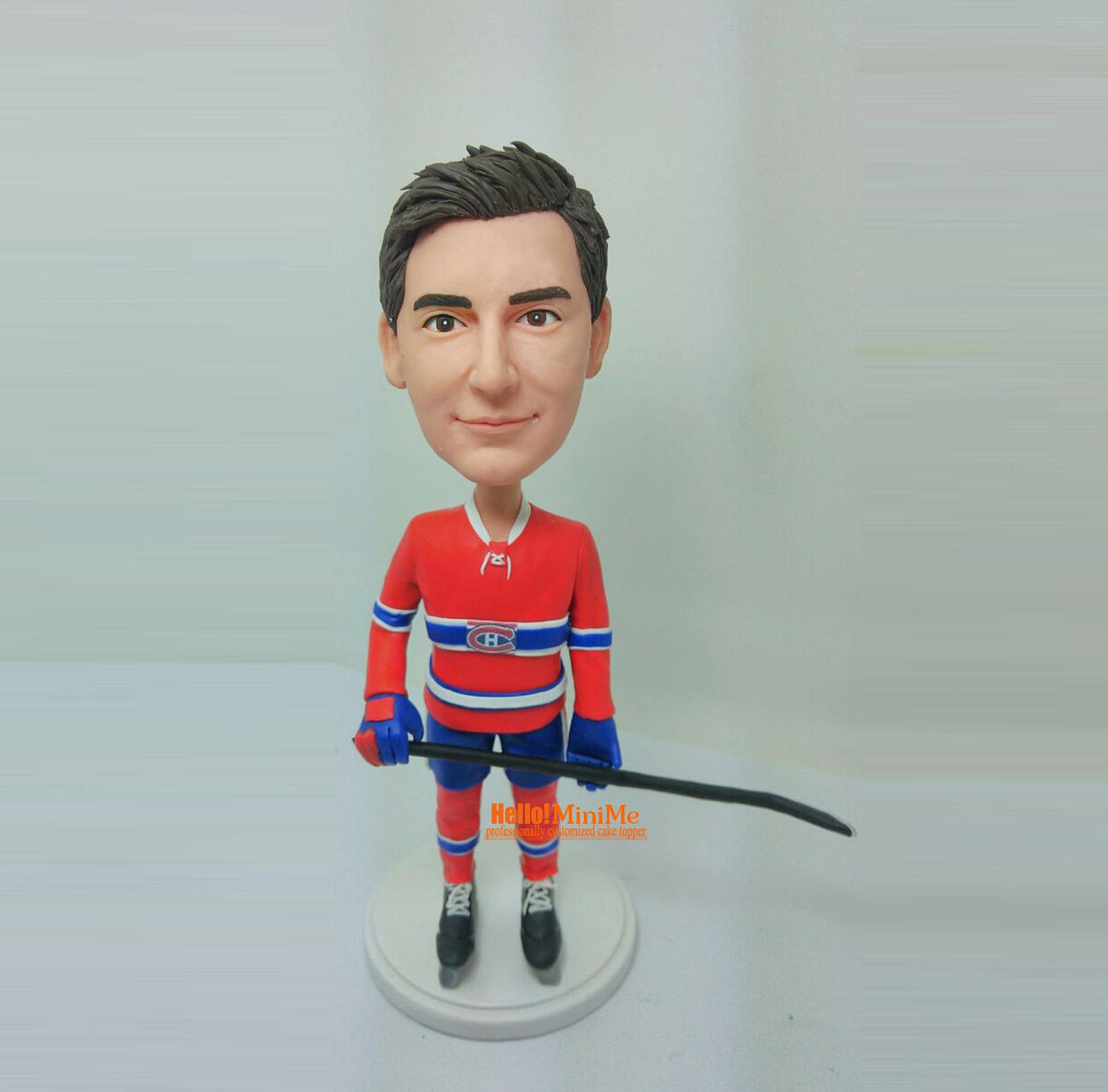 Hockey bobble head Christmas bobblehead Christmas Gift | Etsy