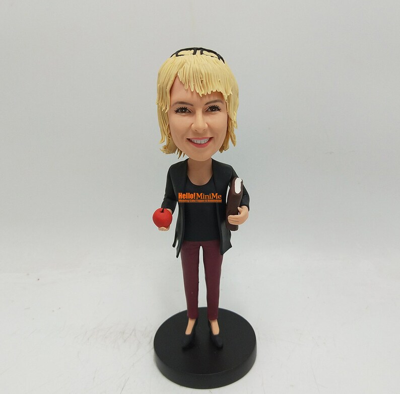 Personalized Teacher Bobblehead From Photos, Custom Teacher ...
